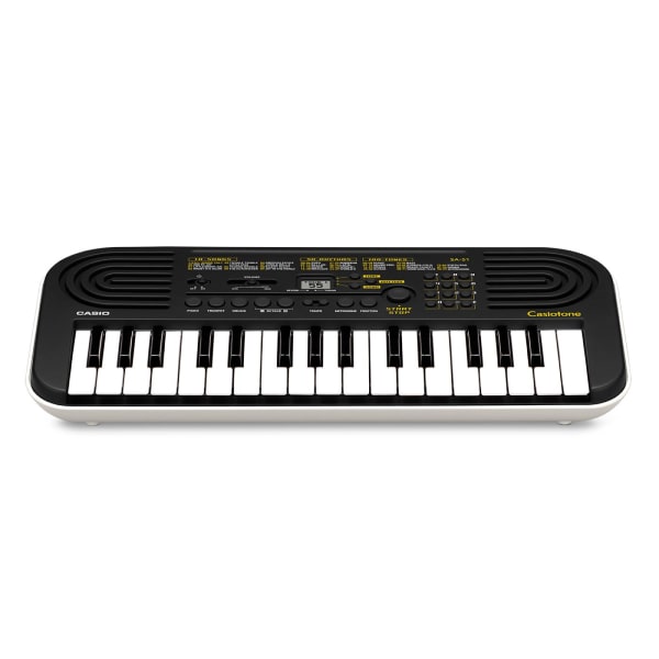 aDawliah Shop - Casio SA-51 Casiotone Mini Keyboard 32 Keys - Black