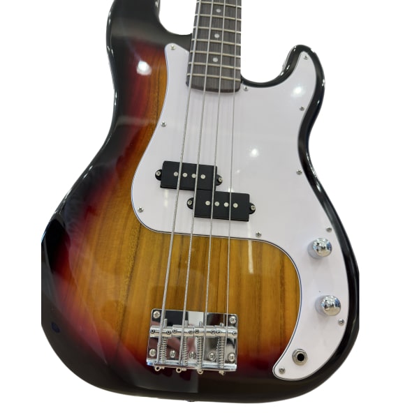 aDawliah Shop - Unistar L-B1-4-sunburst Bass Guitar 4 Strings