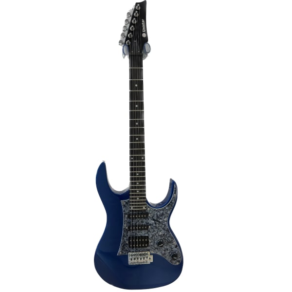aDawliah Shop - Unistar L-G3-Metallic Blue ELECTRIC GUITAR