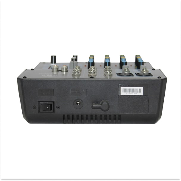 aDawliah Shop - Unistar MXi.6FX 6 Input Mixer , 24-bit Digital FX Processor