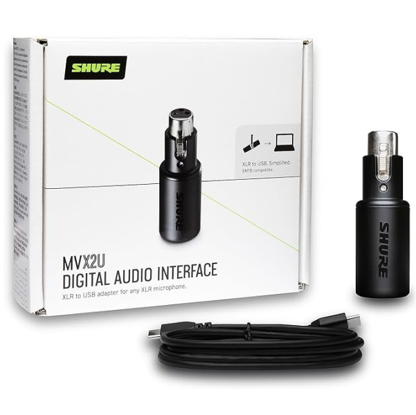 aDawliah Shop - Shure MVX2U Digital Audio Interface