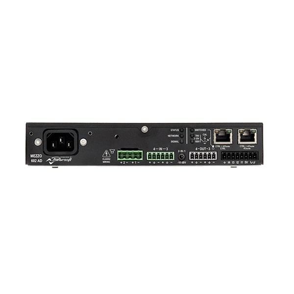 aDawliah Shop - Powersoft Mezzo 602 AD 600W/2-channel Compact Amplifier ...