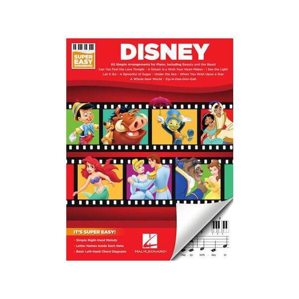 aDawliah Shop - Hal Leonard Disney – Super Easy Songbook - Education ...
