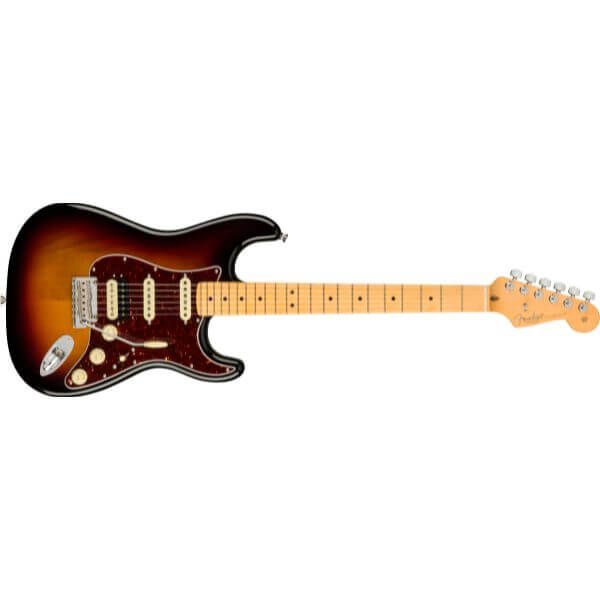 aDawliah Shop - Fender AM Pro Ii Strat RW 3TSB-0113900700 Electric Guitar