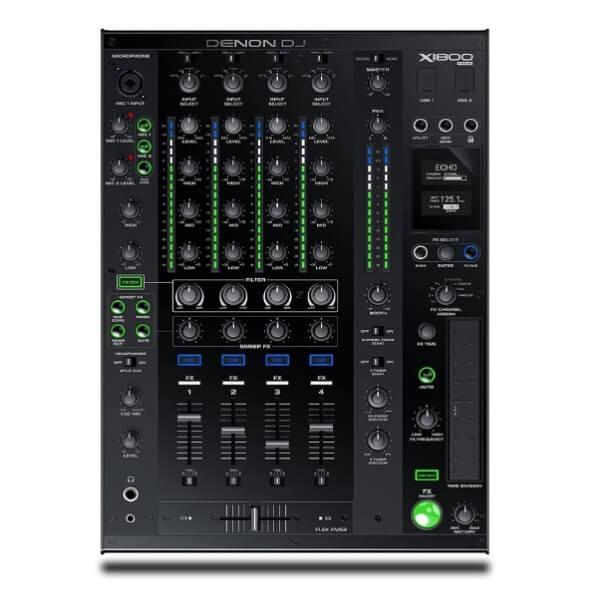 aDawliah Shop - Denon X1800 PRIME - PRO 4 Channel DJ Mixer